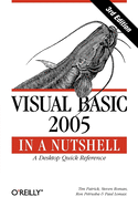 Visual Basic 2005 in a Nutshell: A Desktop Quick Reference (In a ...